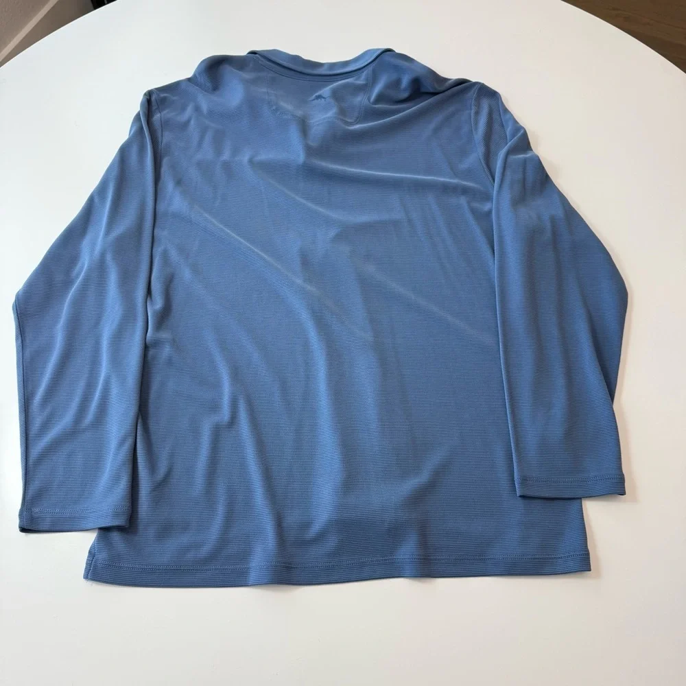 Tommy Bahama | Shirts | Tommy Bahama Classic Blue Long Sleeve Polo ...